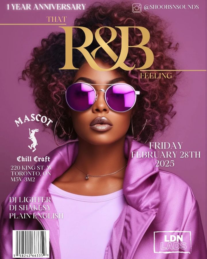 THAT RNB FEELING - 1 YEAR ANNIVERSARY – Mascot Brewery