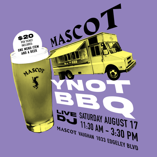Texas-Style Feast at Mascot Vaughan with YNOT Food Truck! – Mascot Brewery