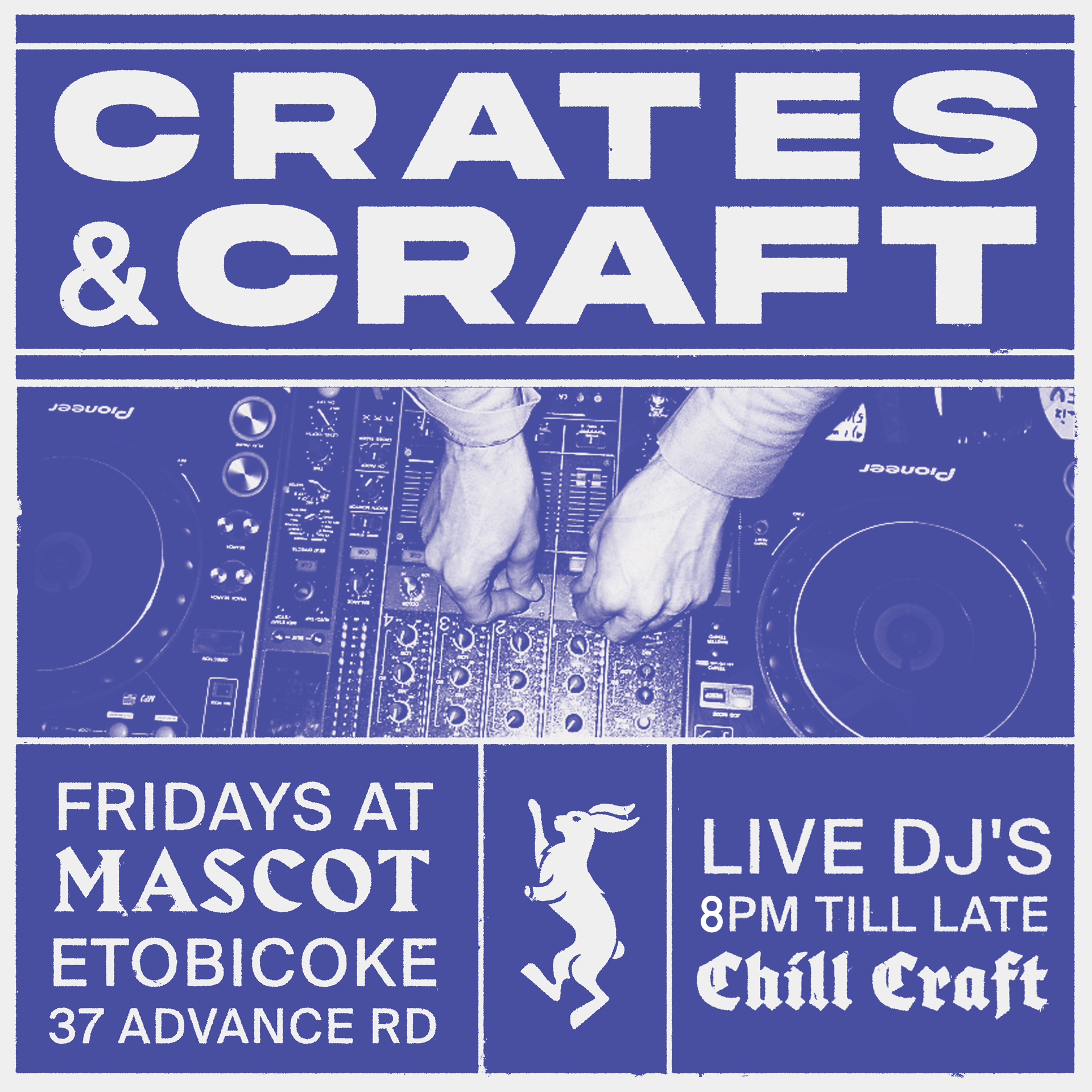 Crates & Crafts Launch Party – Mascot Brewery